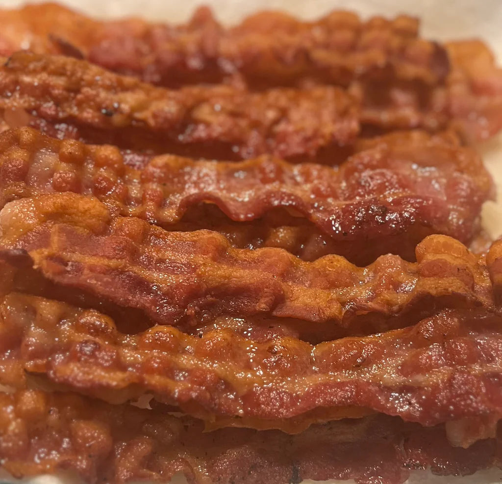 15# Box Hickory Smoked Mariah Bacon – Brewer Livestock